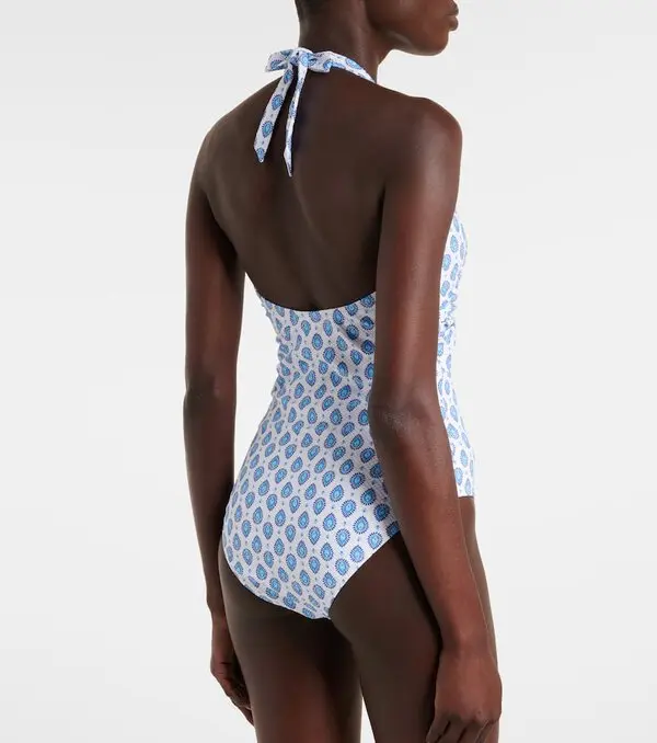 Heidi Klein La Croisette Printed Swimsuit
