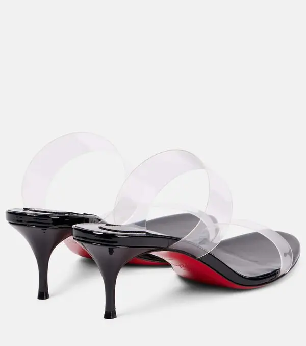 CHRISTIAN LOUBOUTIN Just Nothing 55 Pvc Sandals - Transparent