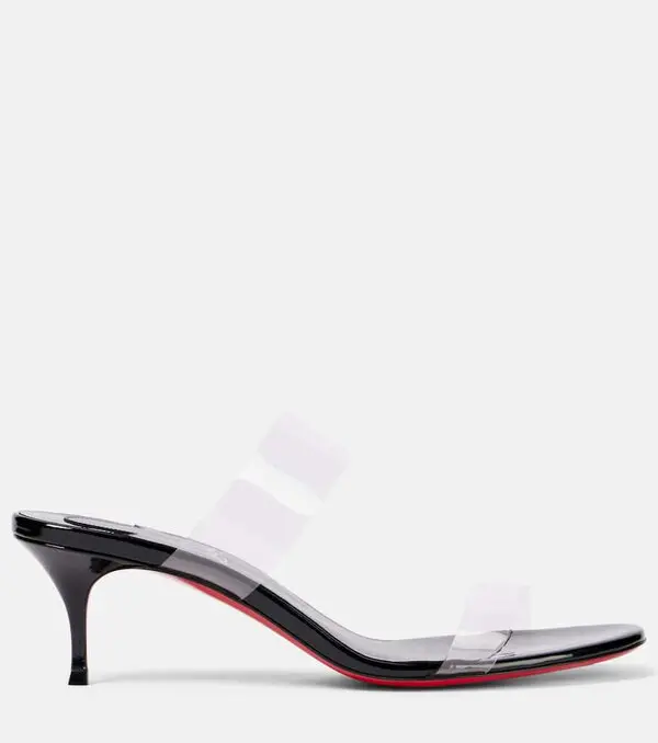 CHRISTIAN LOUBOUTIN Just Nothing 55 Pvc Sandals - Transparent