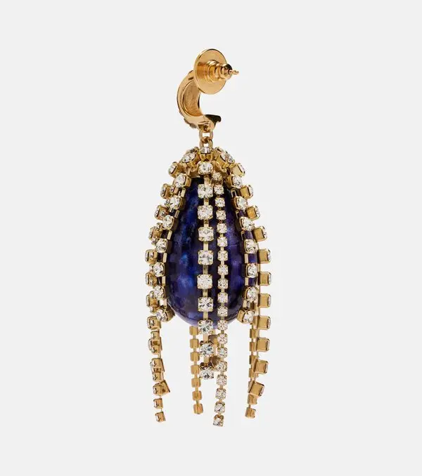Chloé Crystal-embellished Drop Earrings