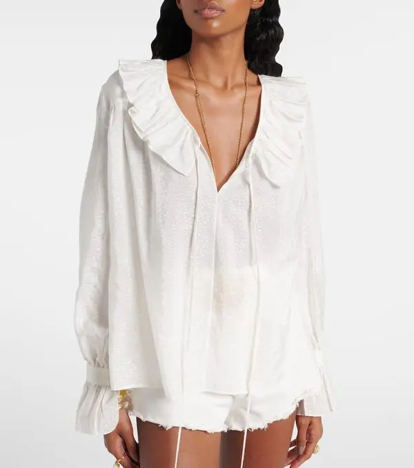 Chloé Ruffled Blouse
