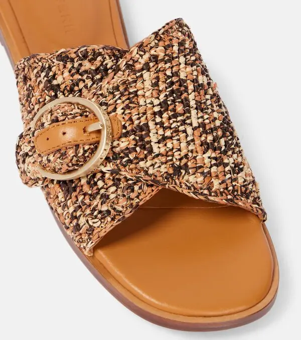 Clergerie Irme Raffia Slides