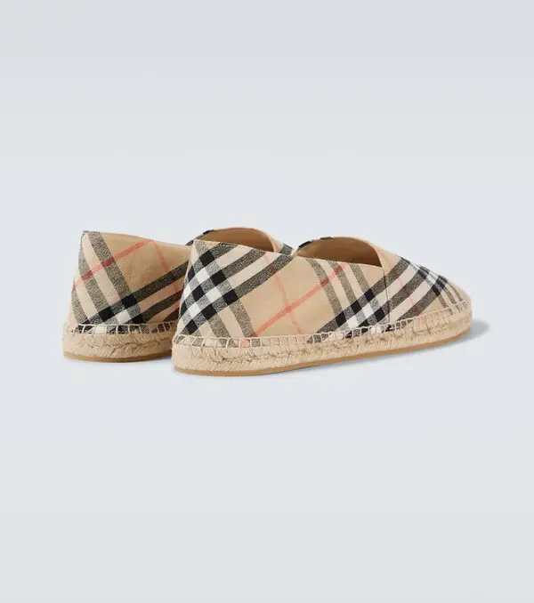 Burberry Check Espadrilles