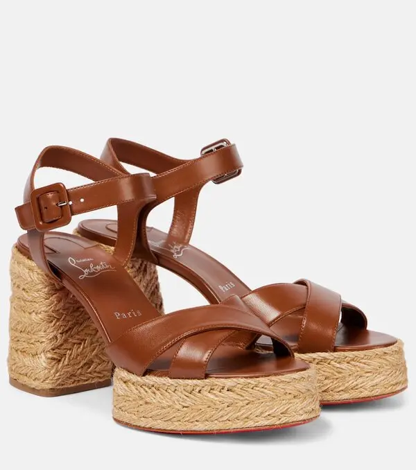 CHRISTIAN LOUBOUTIN Calakala 85 Espadrille Sandals