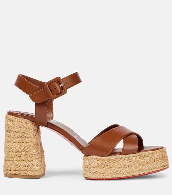 CHRISTIAN LOUBOUTIN Calakala 85 Espadrille Sandals