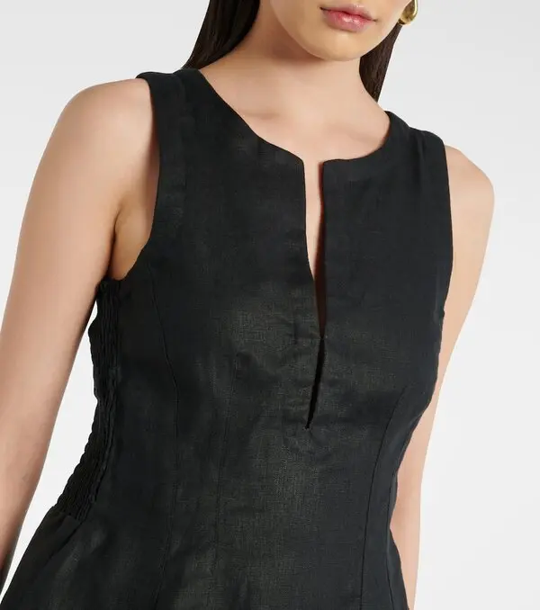 Faithfull The Brand Melia Linen Top