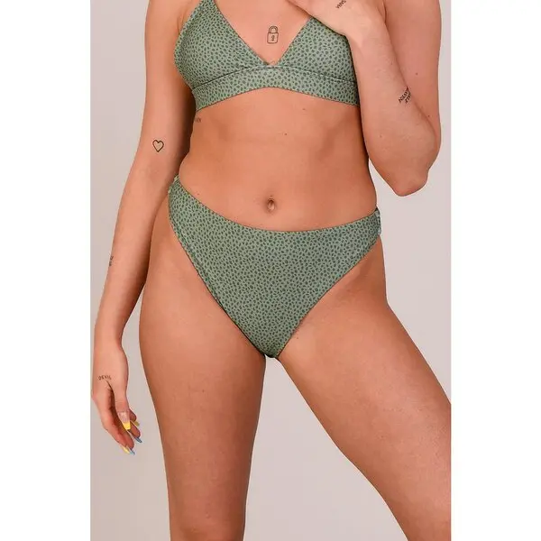 OOSC Sahara Mile High Bikini Bottoms - Sage
