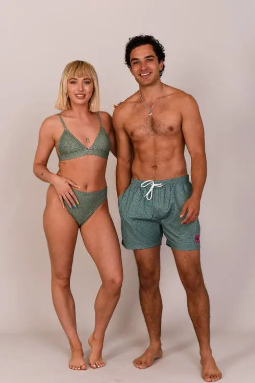 OOSC Sahara Mile High Bikini Bottoms - Sage