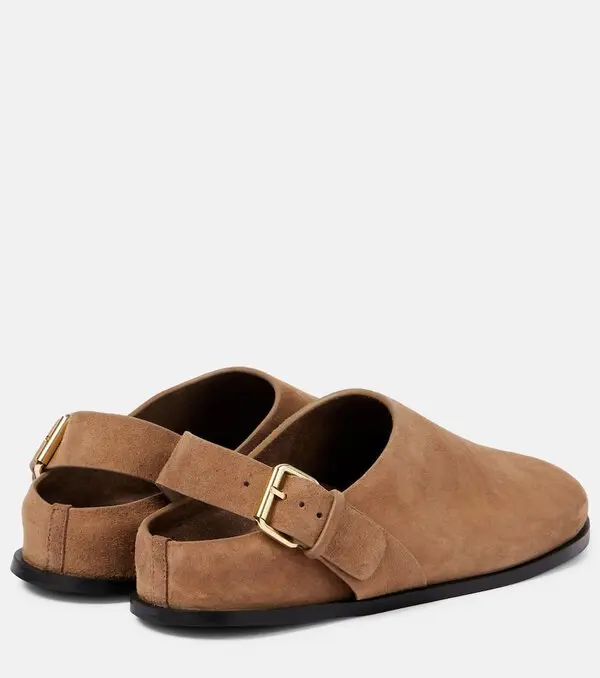 A.emery Louis Suede Clogs - Brown