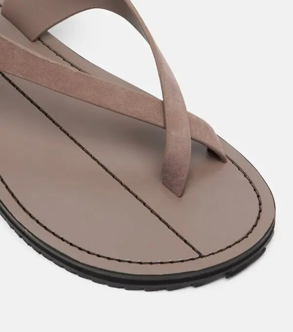 A.emery Millar Suede Sandals - Grey