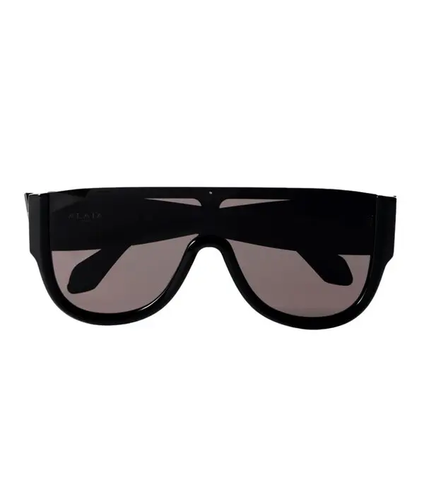 ALAÏA EYEWEAR Alaïa Mask Large D-frame Sunglasses - Black