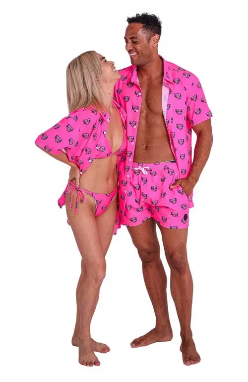 OOSC Baewatch Neon Swim Shorts