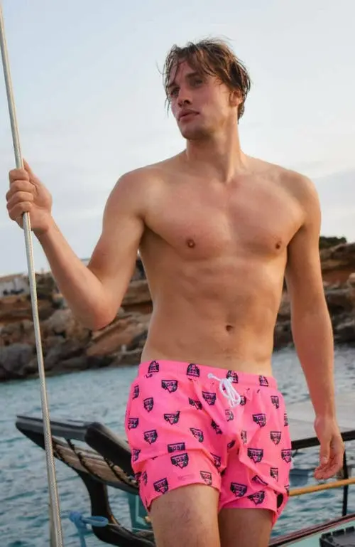 OOSC Baewatch Neon Swim Shorts