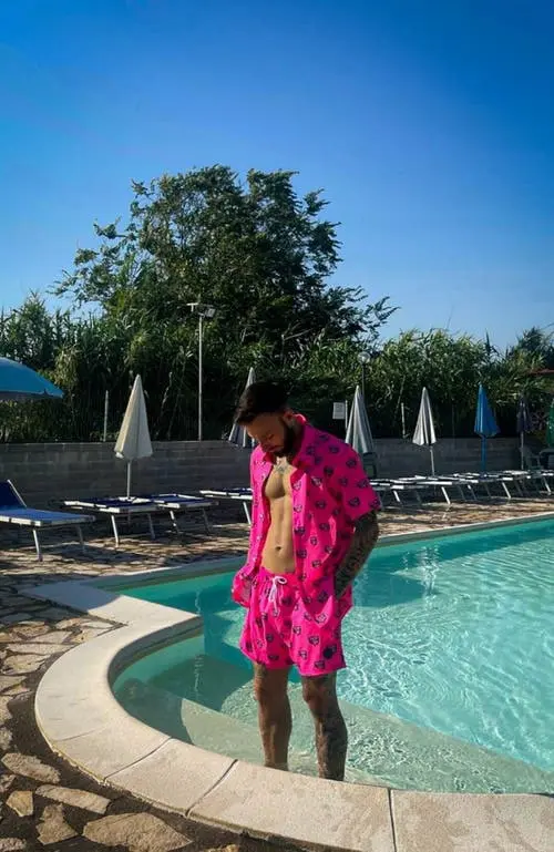 OOSC Baewatch Neon Swim Shorts