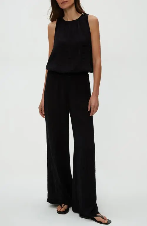 Michael Stars Janelle Tie Neck Tank - Black