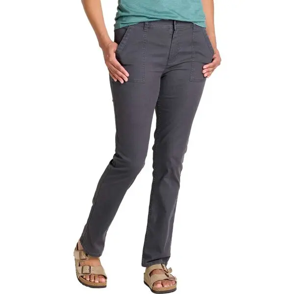 TOAD & CO Earthworks Slim Fit Pants - Soot