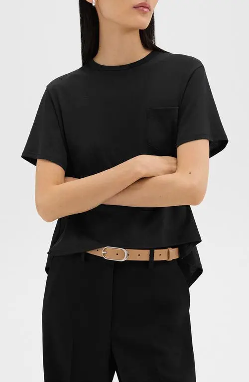 Theory Easy Apex High-low Pocket T-shirt