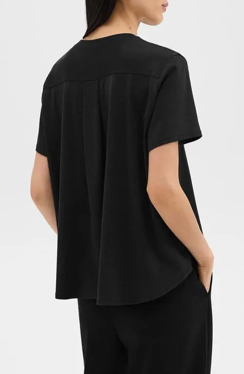 Theory Easy Apex High-low Pocket T-shirt