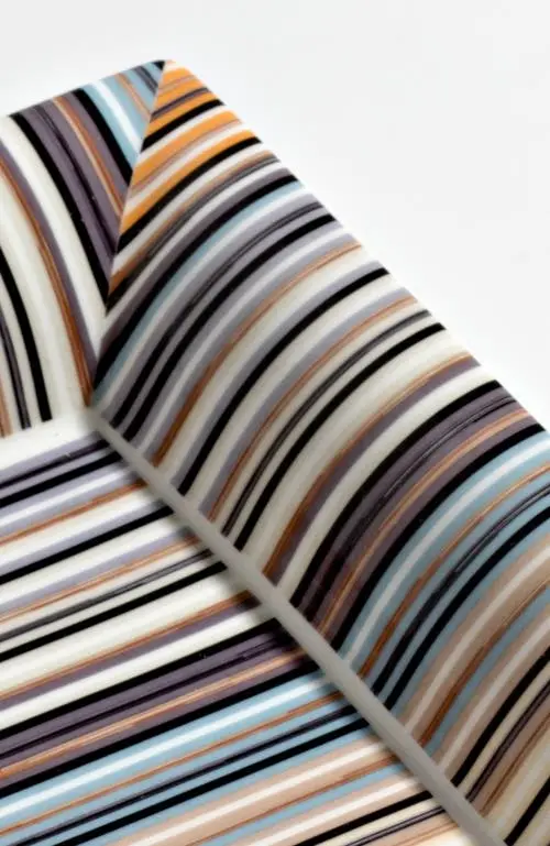 MISSONI HOME TABLEWARE Tray Stripes Rectangular Large In Luxury Box Jenkins 148 8.5" X 6.75