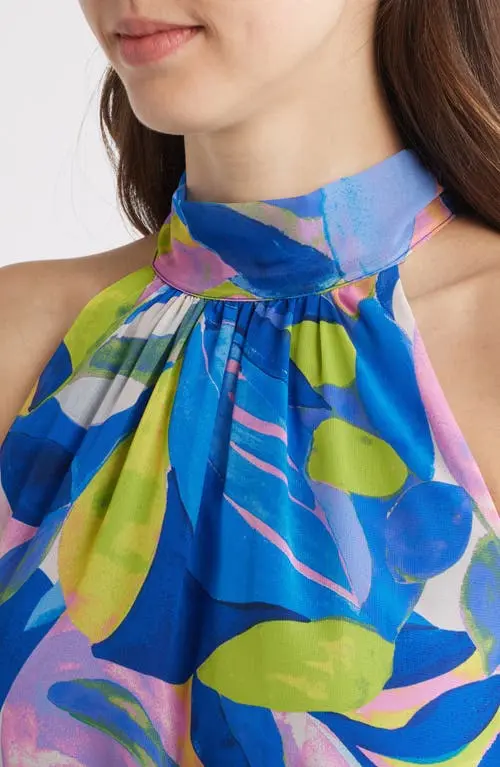 Eliza J High-low Halter Dress