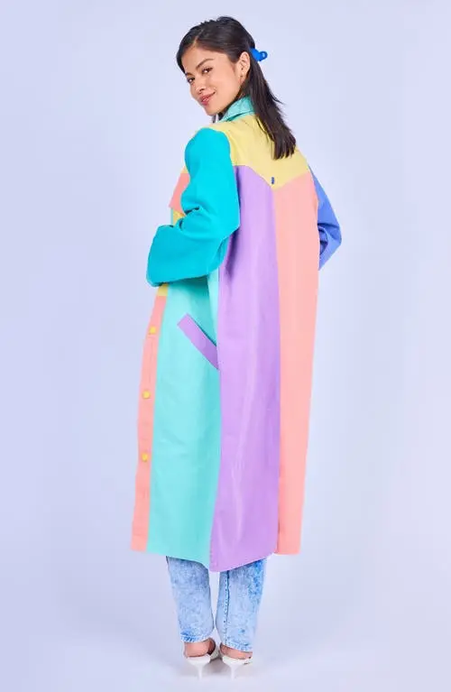 MOKUYOBI Denim Duster - Stellar Night