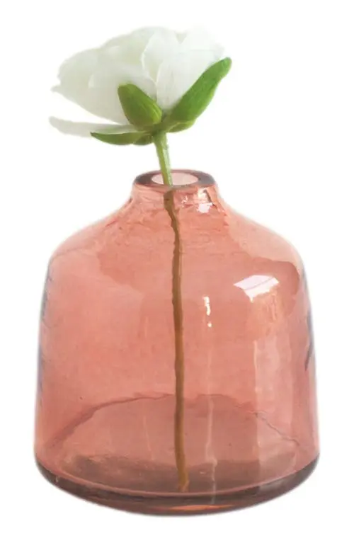 CREATIVE WOMEN Hammered Glass Bud Vasesset Of 3