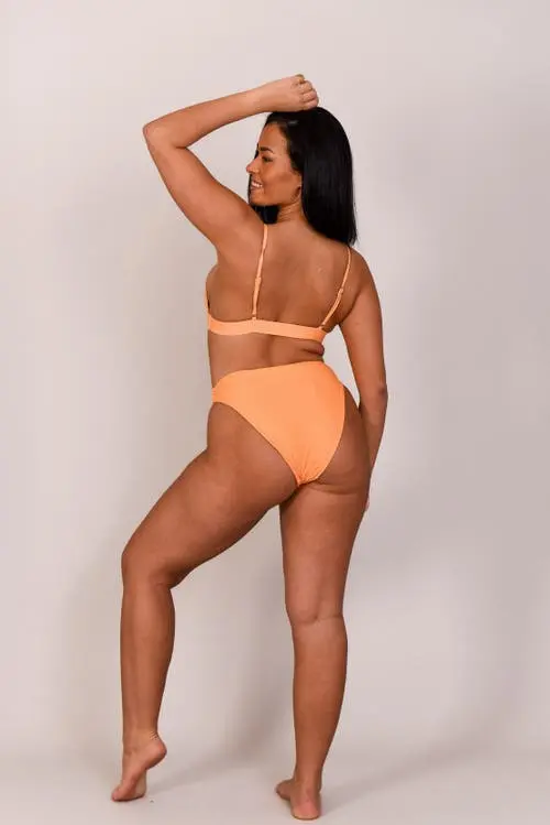 OOSC Tangerine Squeeze Boost 'em Up Bikini Top