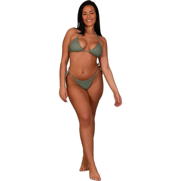OOSC Sahara Tie Side Bikini Bottoms - Sage