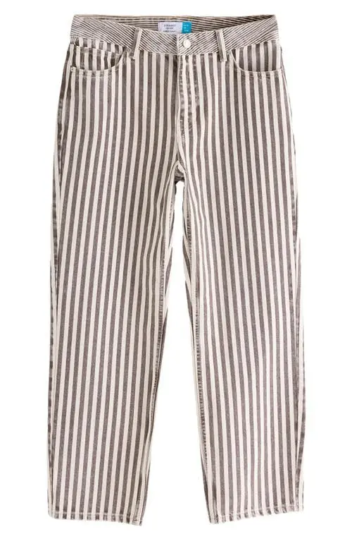 NEXT Striped Straight-leg Jeans