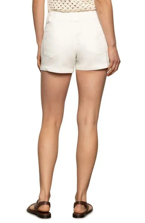 Sanctuary Arden Denim Shorts - Brilliant White