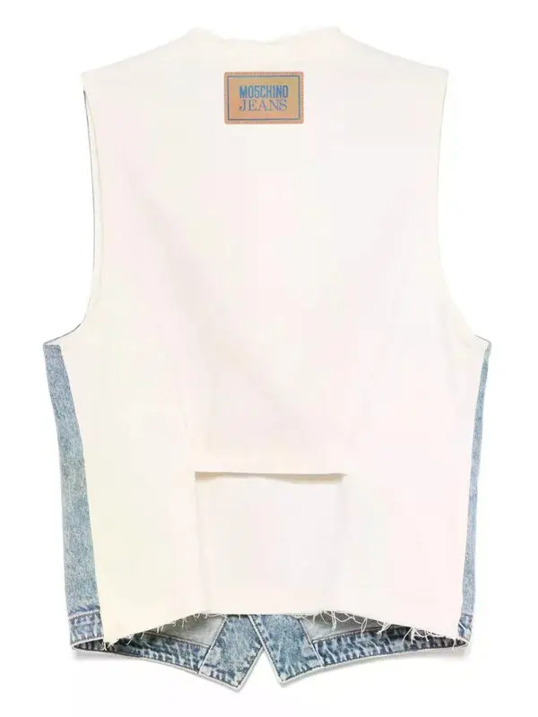 Moschino Panelled Waistcoat