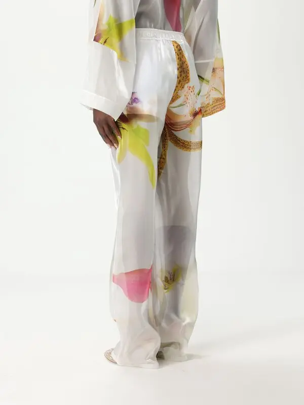 GENNY Printed Wide Leg Trousers