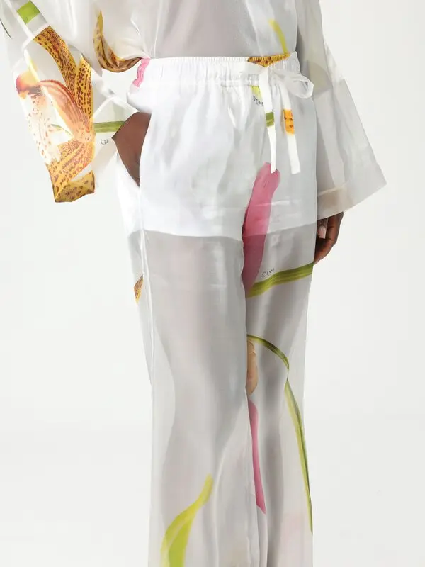 GENNY Printed Wide Leg Trousers