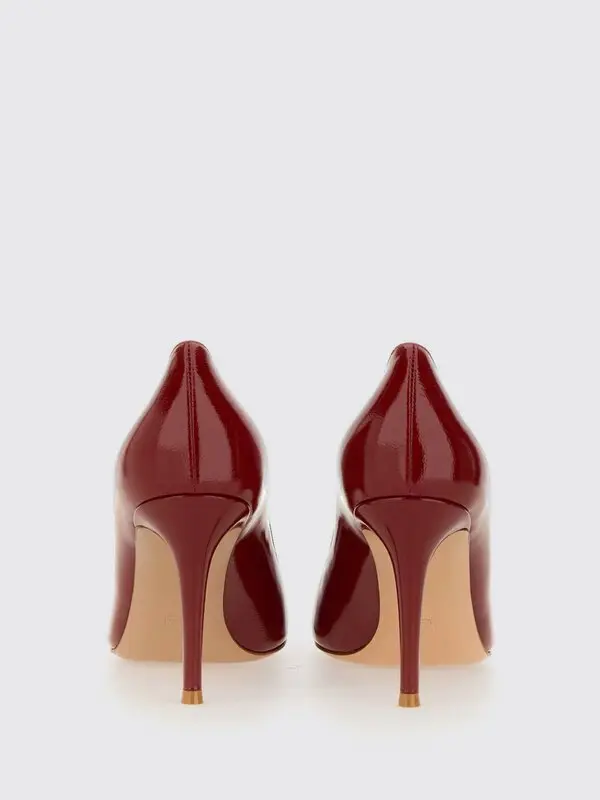 GIANVITO ROSSI Pointed Toe Stiletto Pumps - Red