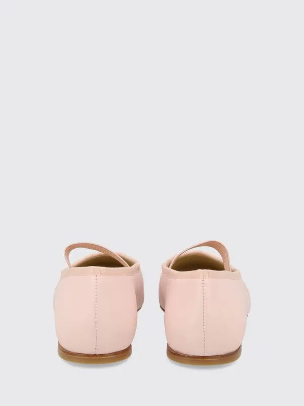 Repetto Lizbeth Calfskin Mary Jane Flats With Square Toe