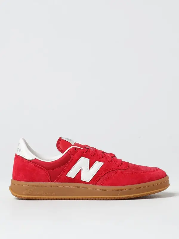 NEW BALANCE Lace-up Sneakers - Red