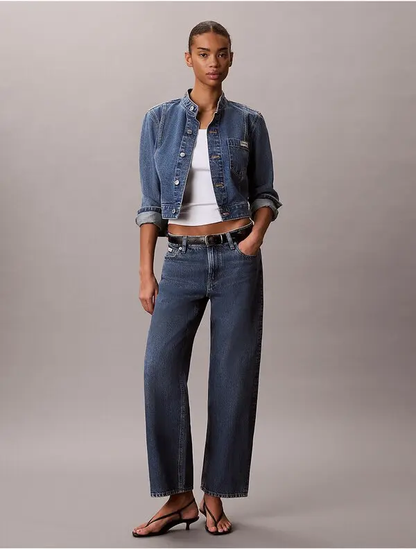 Calvin Klein 90s Straight Leg Jeans - Blue Rodeo
