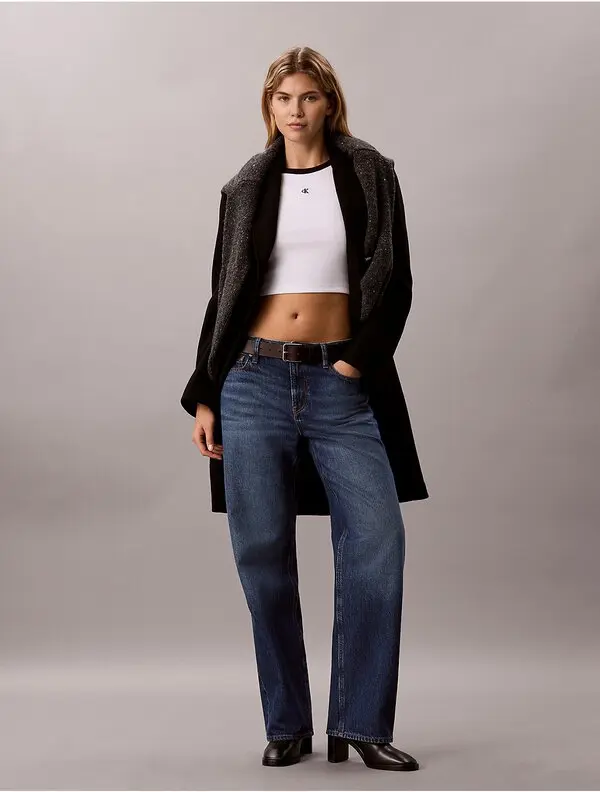 Calvin Klein 90s Straight Leg Jeans - Drift Blue