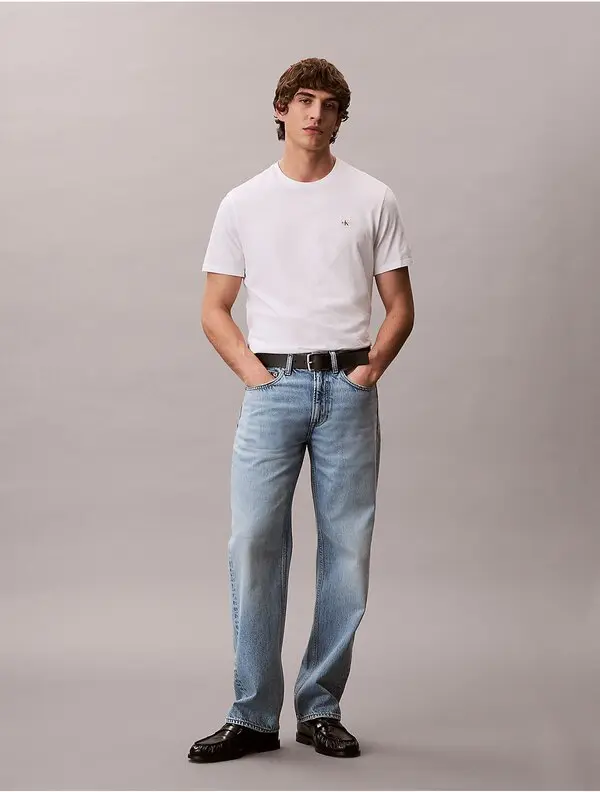 Calvin Klein 90s Straight Jeans - Retro Light