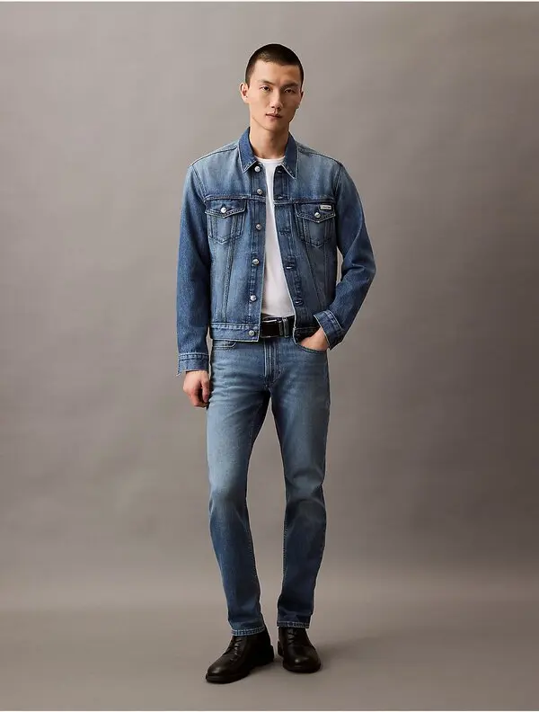 Calvin Klein Slim Fit Coolmax® Jeans - Vintage Tide