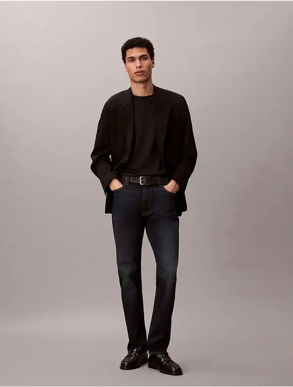 Calvin Klein Slim Straight Fit Jeans - Evening Glory