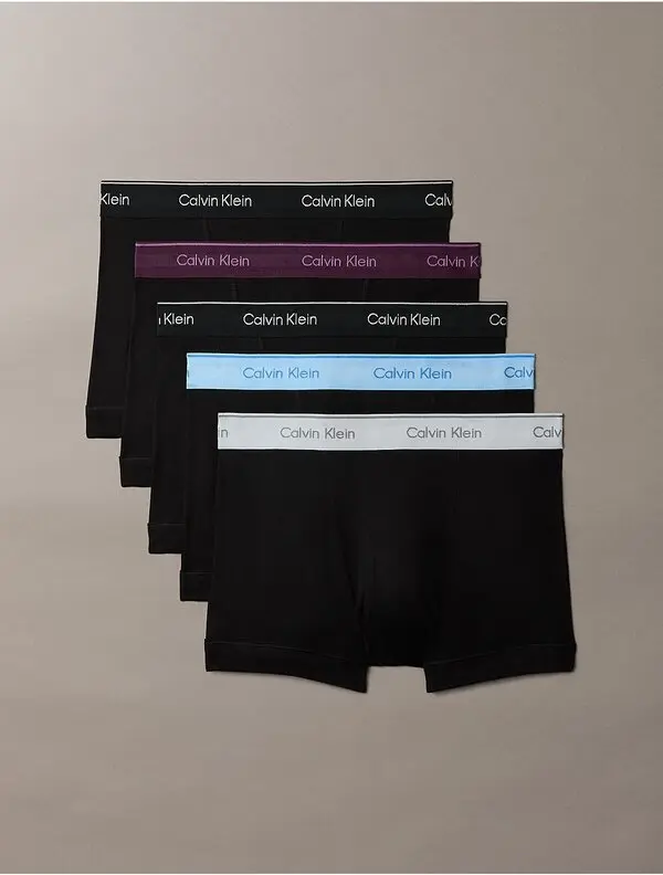 Calvin Klein Cotton Classics 5-pack Trunk - Black Multi