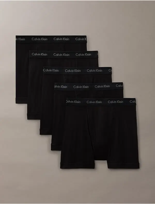 Calvin Klein Cotton Classics 5-pack Boxer Brief - Black