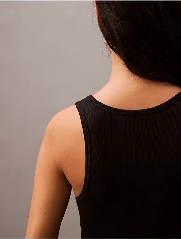 Calvin Klein Rib Knit Slip Dress