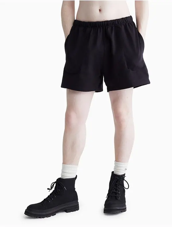 Calvin Klein Standards Fleece Shorts - Black Beauty