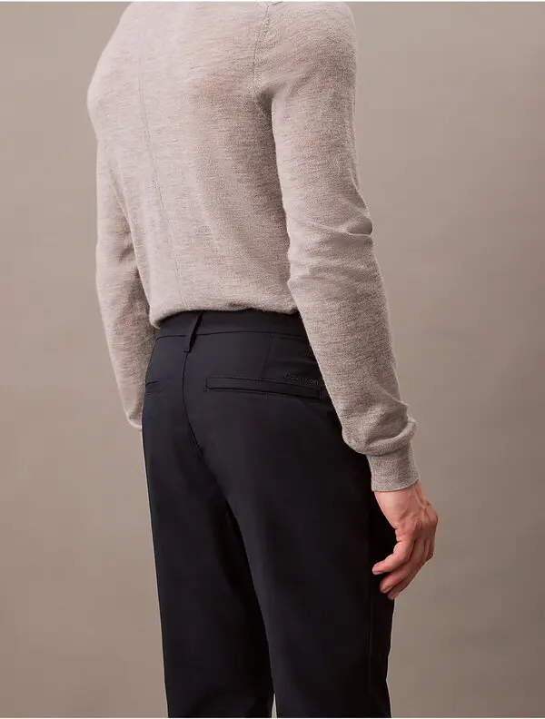 Calvin Klein Modern Stretch Chino Pants - Navy