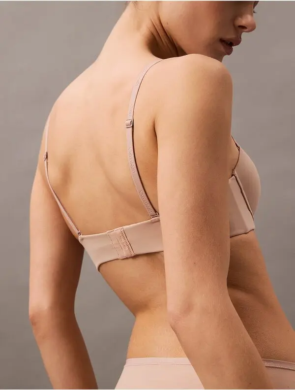 Calvin Klein Perfectly Fit Push Up Strapless Bra - Cedar