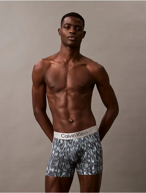 Calvin Klein Brushed Microfiber Stretch Boxer Brief - Downpour