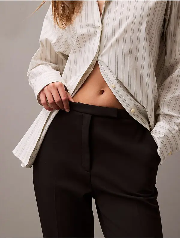 Calvin Klein Smooth Cropped Pants