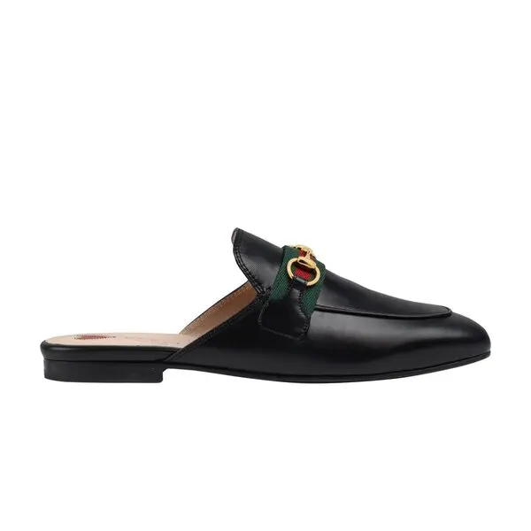 Gucci Princetown Leather Slipper - Black